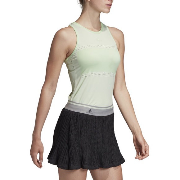 adidas | Tops | Adidas Womens Matchcode Tennis Tank Glow Green | Poshmark